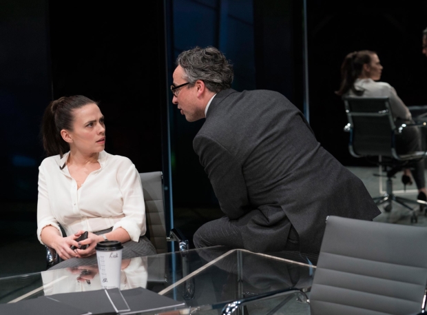 Emma Thompson, Nicola Roberts and Hayley Atwell at opening of Good Girl