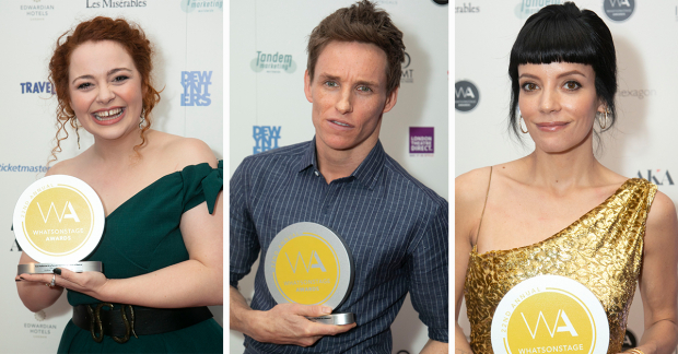 22nd Annual WhatsOnStage Awards photos: winners with their trophies