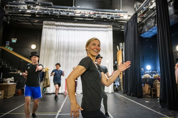 Gypsy with Joanna Riding – first look at rehearsals