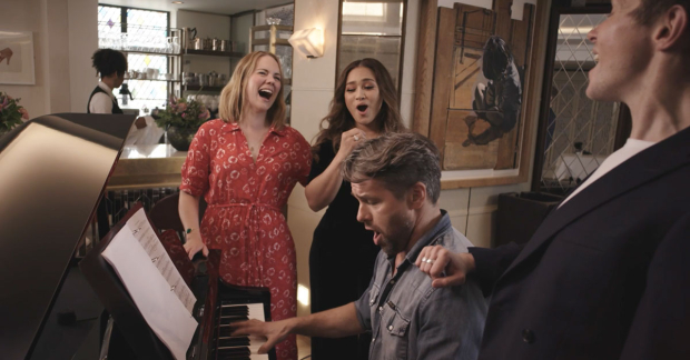 Watch the South Pacific cast perform a special medley of tunes