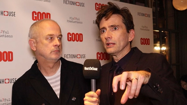 David Tennant, Sharon Small, Elliot Levey and director Dominic Cooke ...
