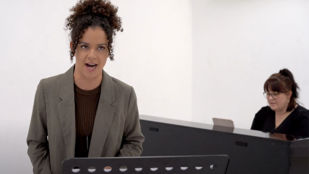 Watch Courtney Stapleton perform a number from new musical ”We Are A ...