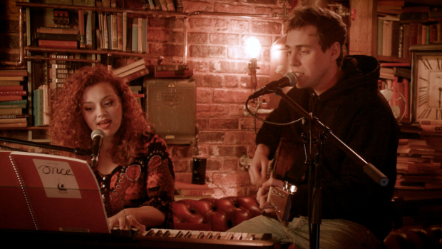 Watch Jamie Muscato and Carrie Hope Fletcher perform “Falling Slowly ...