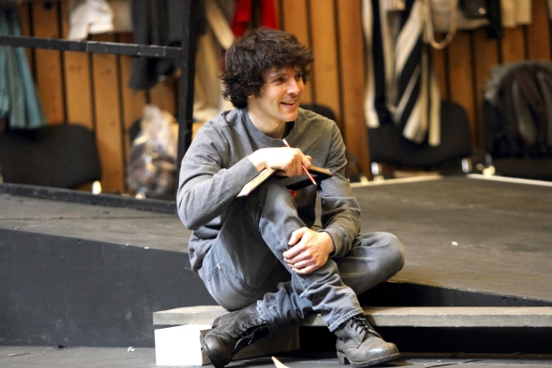 Colin Morgan, Ciarán Hinds and the cast rehearse the National Theatre's ...