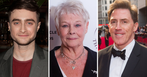 Judi Dench, Rob Brydon and Daniel Radcliffe to feature in Old Vic ...