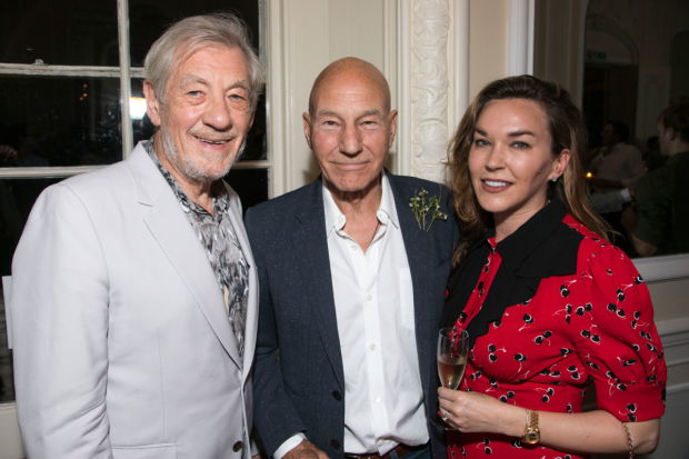 Patrick Stewart and Ian McKellen reunite at opening night of King Lear ...