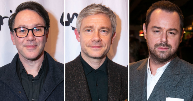 Reece Shearsmith, Martin Freeman and Danny Dyer at Ghost Stories ...