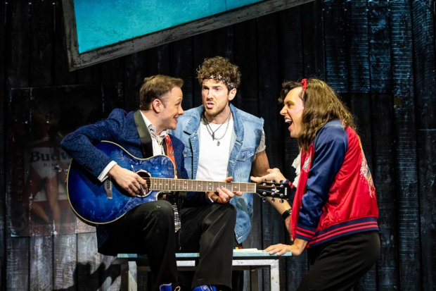 The Wedding Singer musical with Kevin Clifton and Rhiannon Chesterman ...