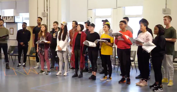 Watch the Royal Exchange West Side Story cast sing "Somewhere" as the ...