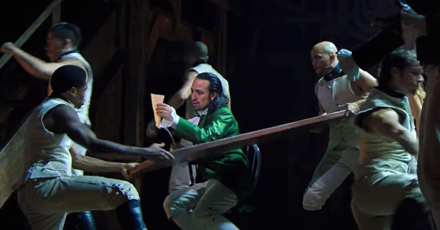 Hamilton on Disney trailer with Lin-Manuel Miranda released