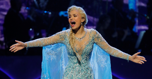 First look: Samantha Barks as Elsa in Frozen ahead of West End run