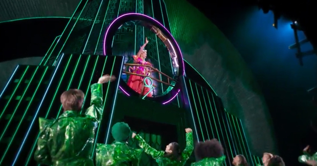 Watch footage from the new non-replica Wicked production