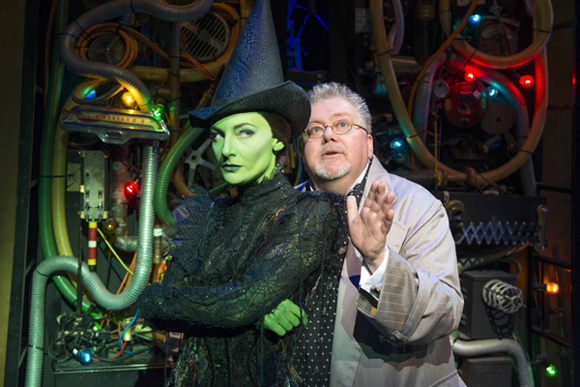 Exclusive: First production photos of Wicked's new Wizard, Martyn Ellis