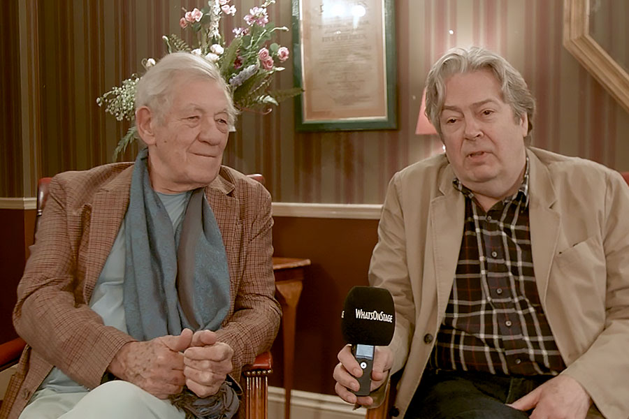 Ian McKellen and Roger Allam discuss Frank and Percy’s world premiere