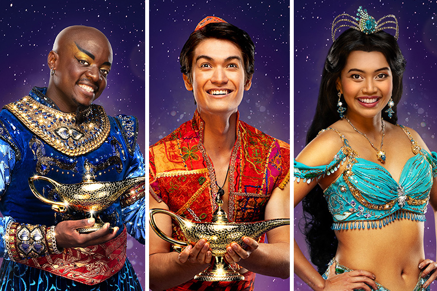 Cast portraits for Disney’s Aladdin UK and Ireland tour released