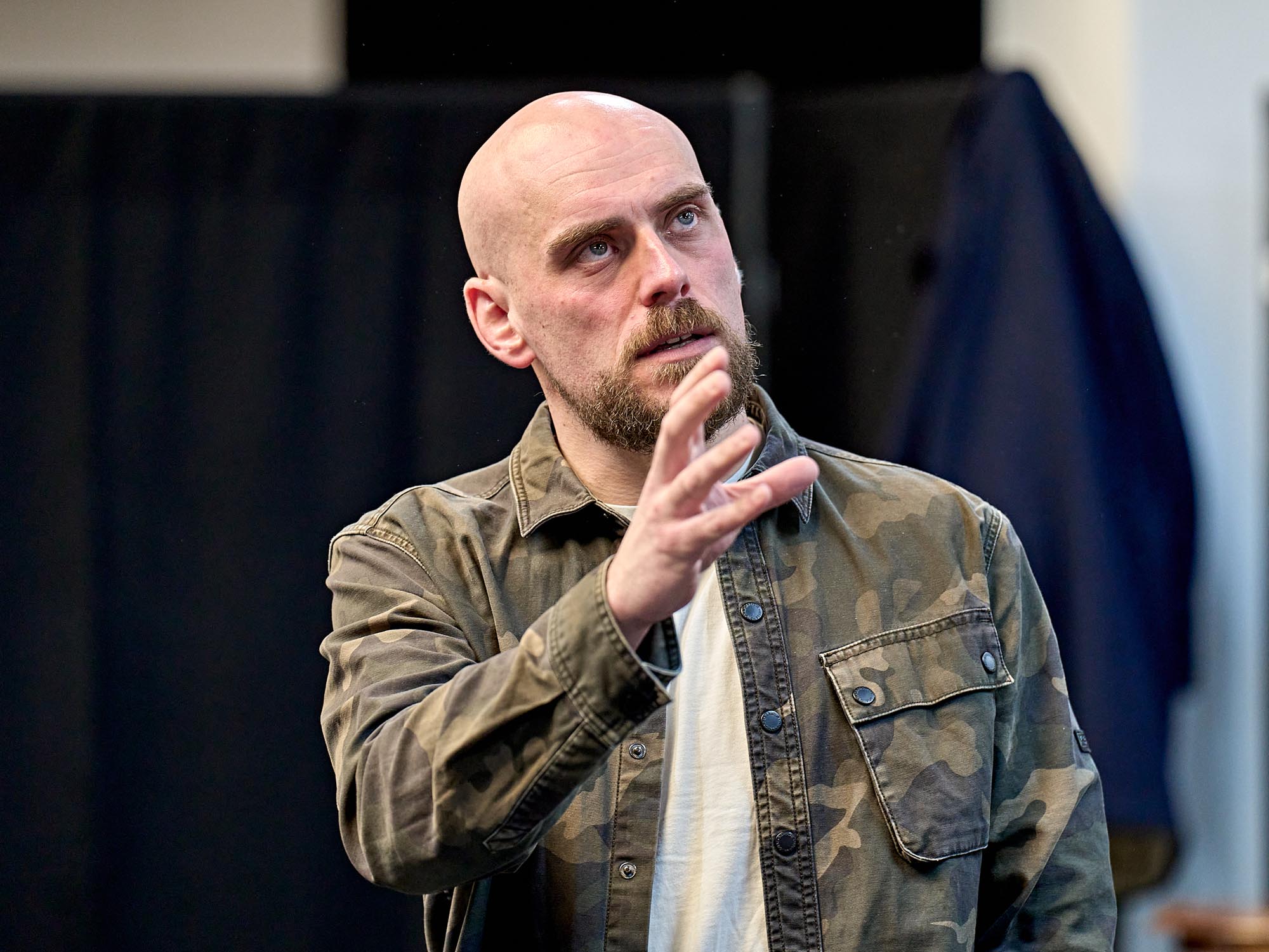 Player Kings with Ian McKellen and Toheeb Jimoh – in rehearsals