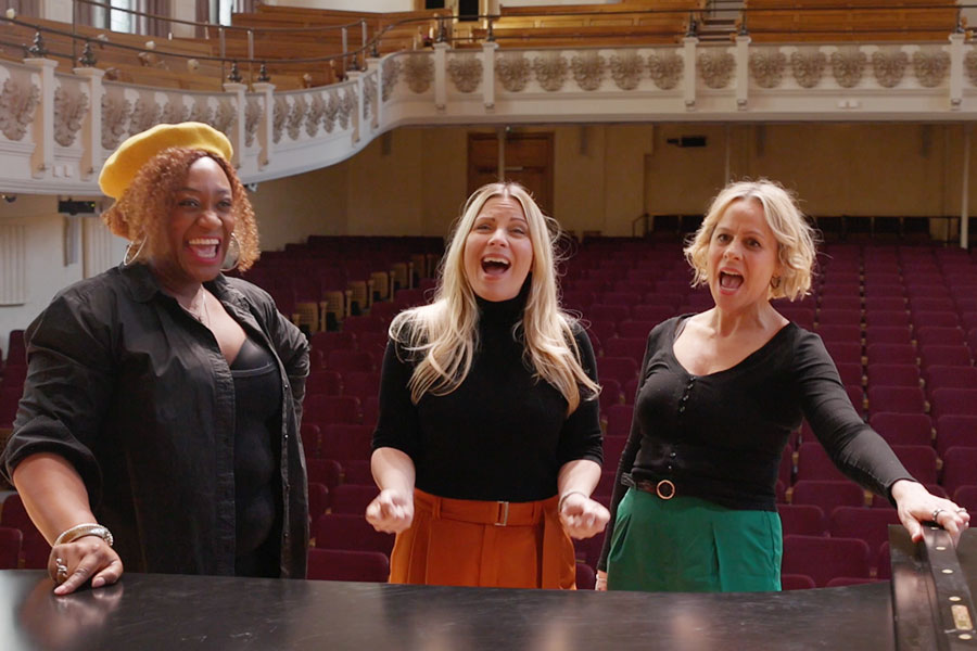 Watch Sandra Marvin, Louise Dearman and Rebecca Lock perform “World ...