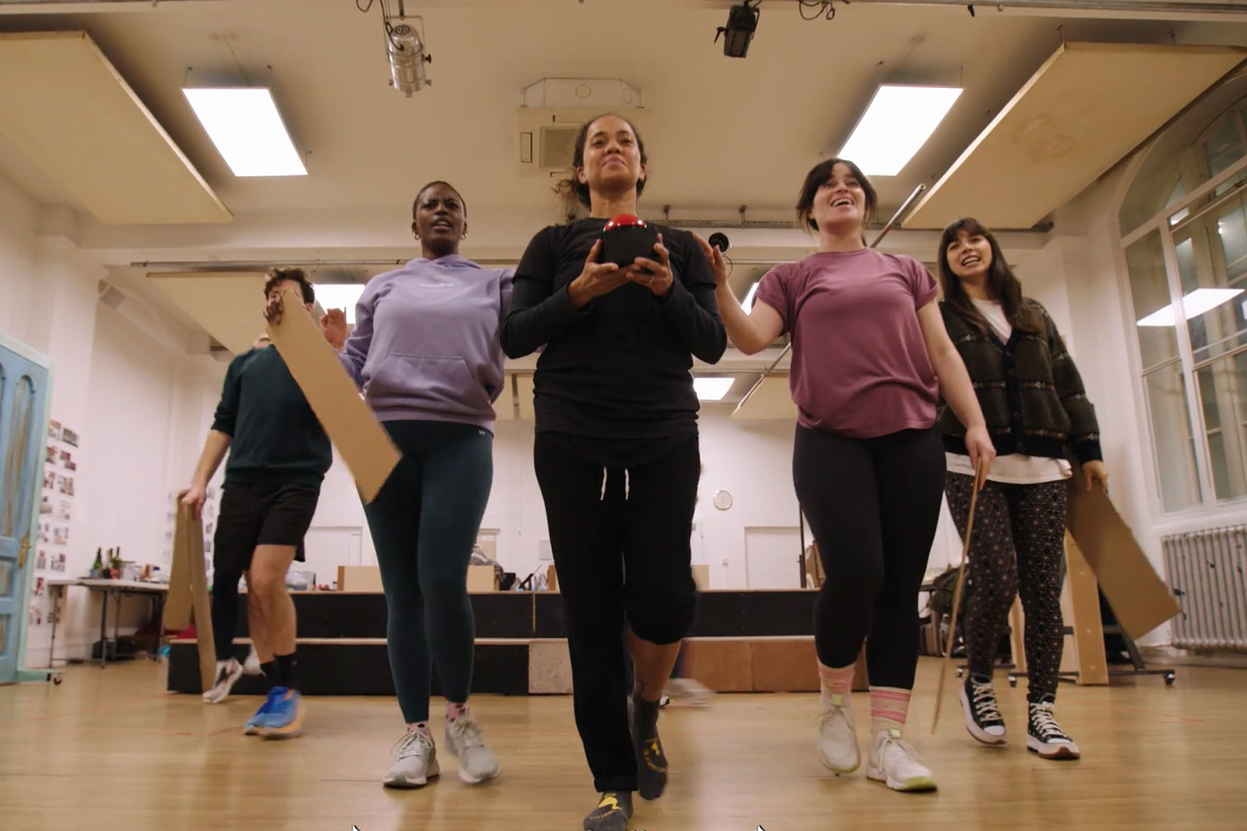 Watch the cast of Starter for Ten musical in rehearsals ahead of world ...