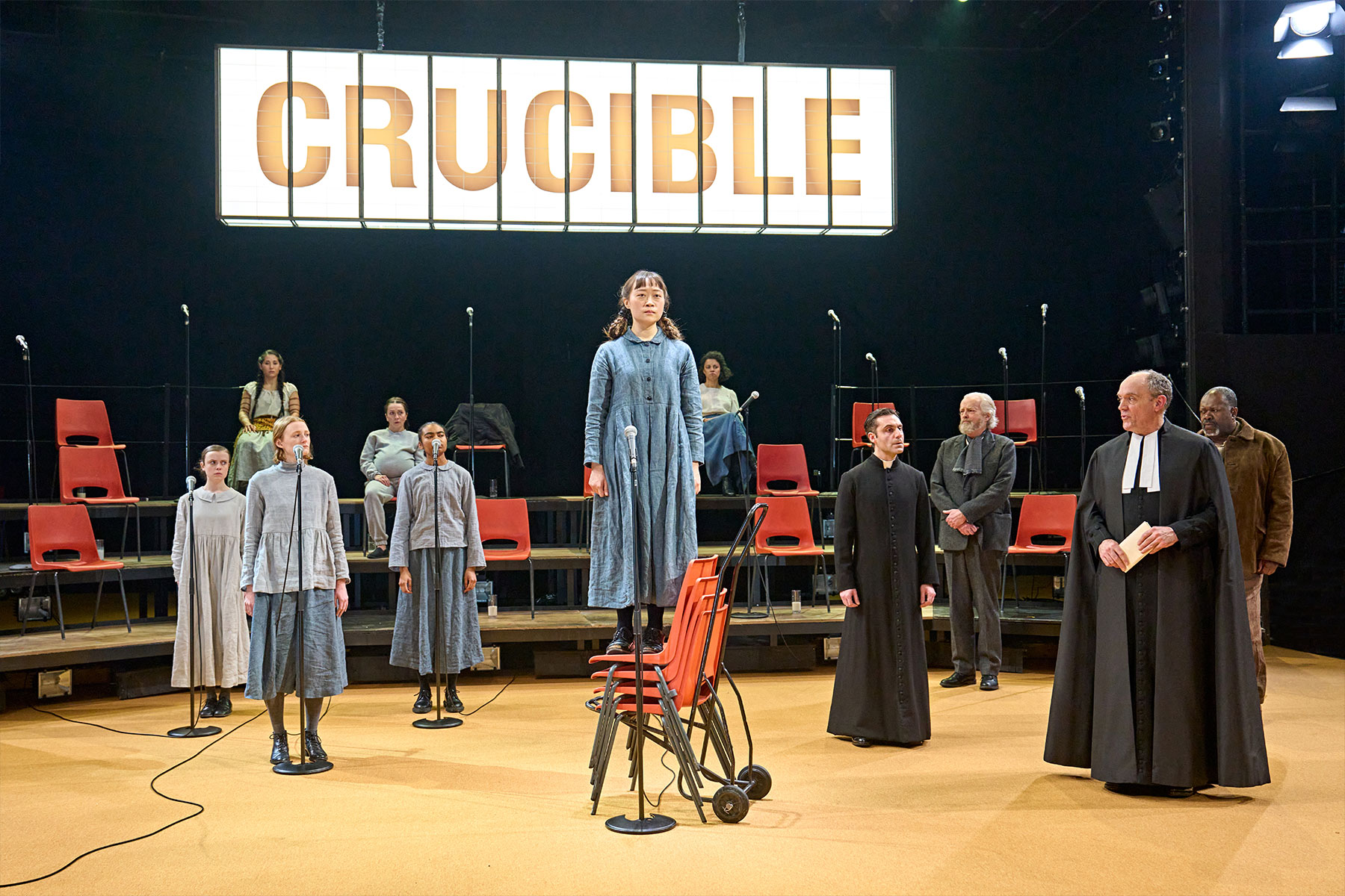 The Crucible at Sheffield’s Crucible Theatre review – a tense and ...