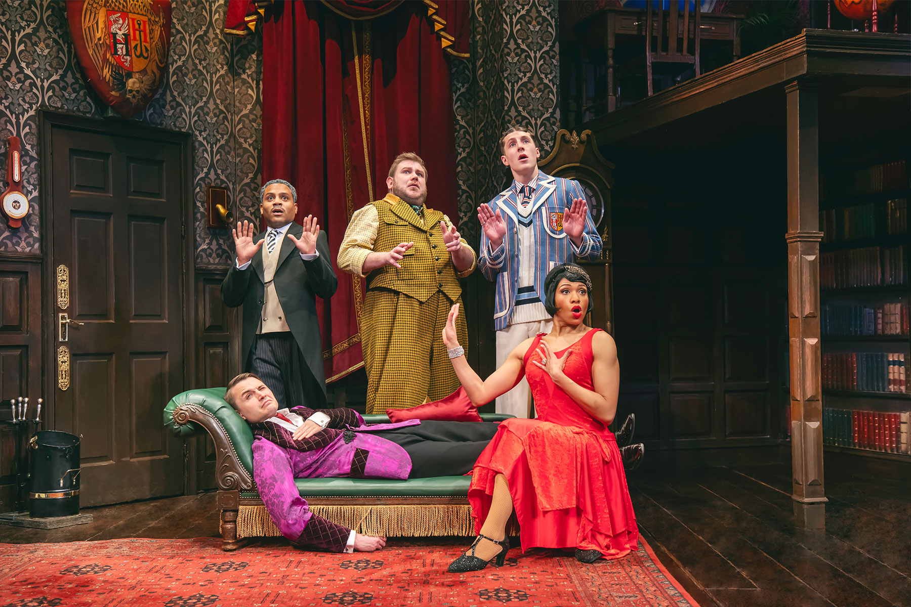 The Play That Goes Wrong releases production shots of new 2024 West End ...