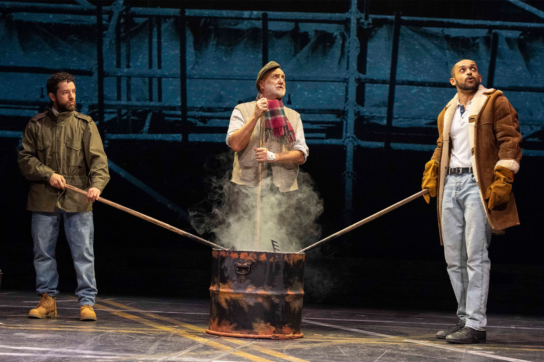Boys from the Blackstuff at the National Theatre – review