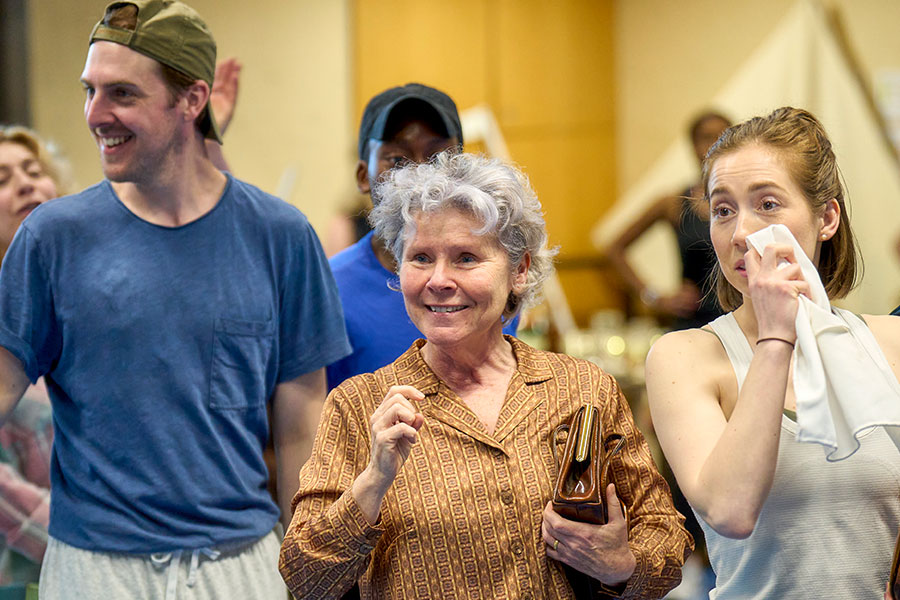 Hello, Dolly! with Imelda Staunton – first look at rehearsals