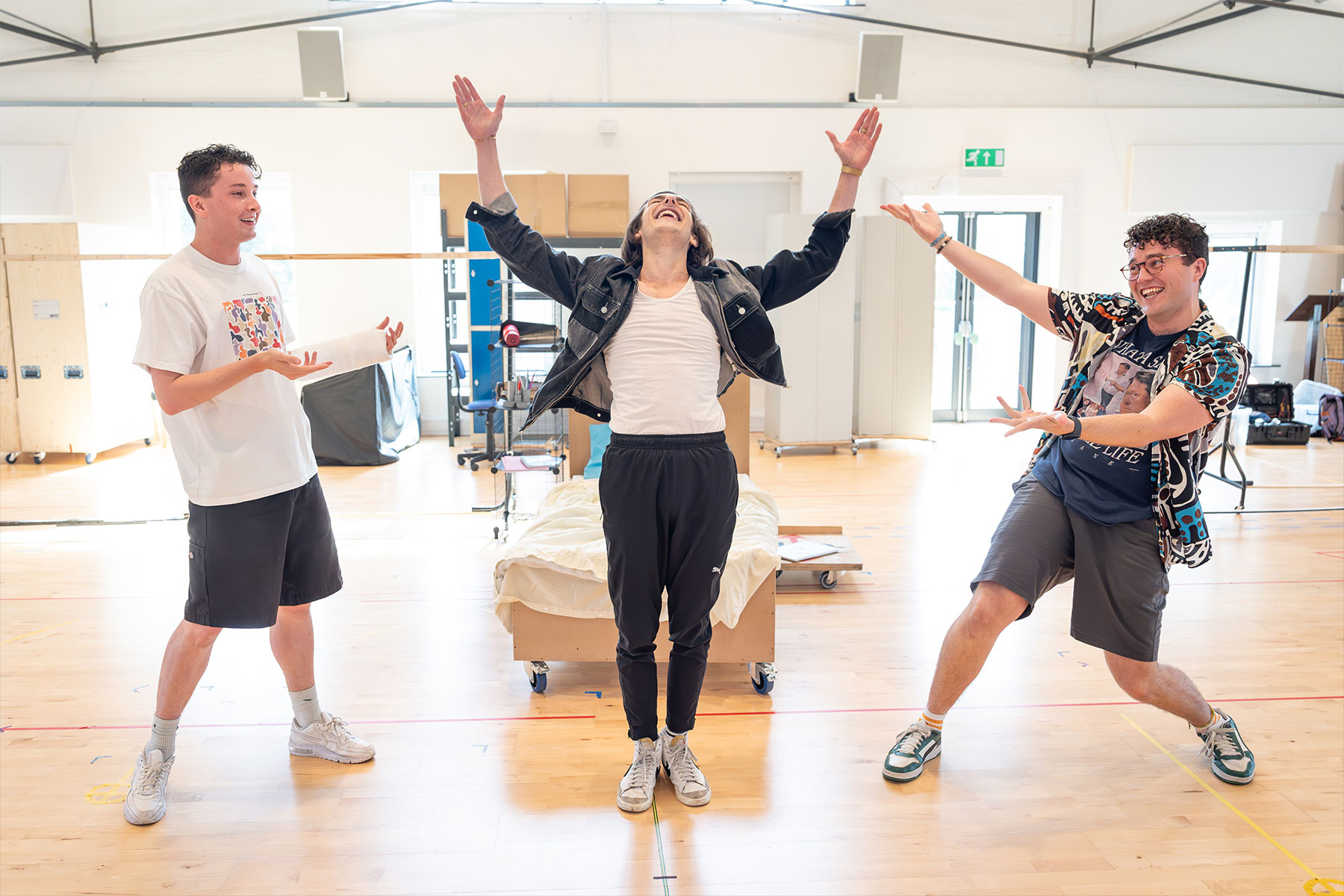 Dear Evan Hansen UK tour – first look in rehearsals