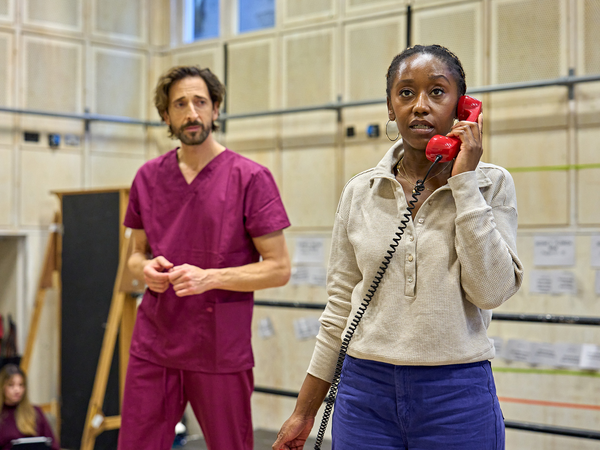 Exclusive look: Oscar winner Adrien Brody rehearses for London stage ...