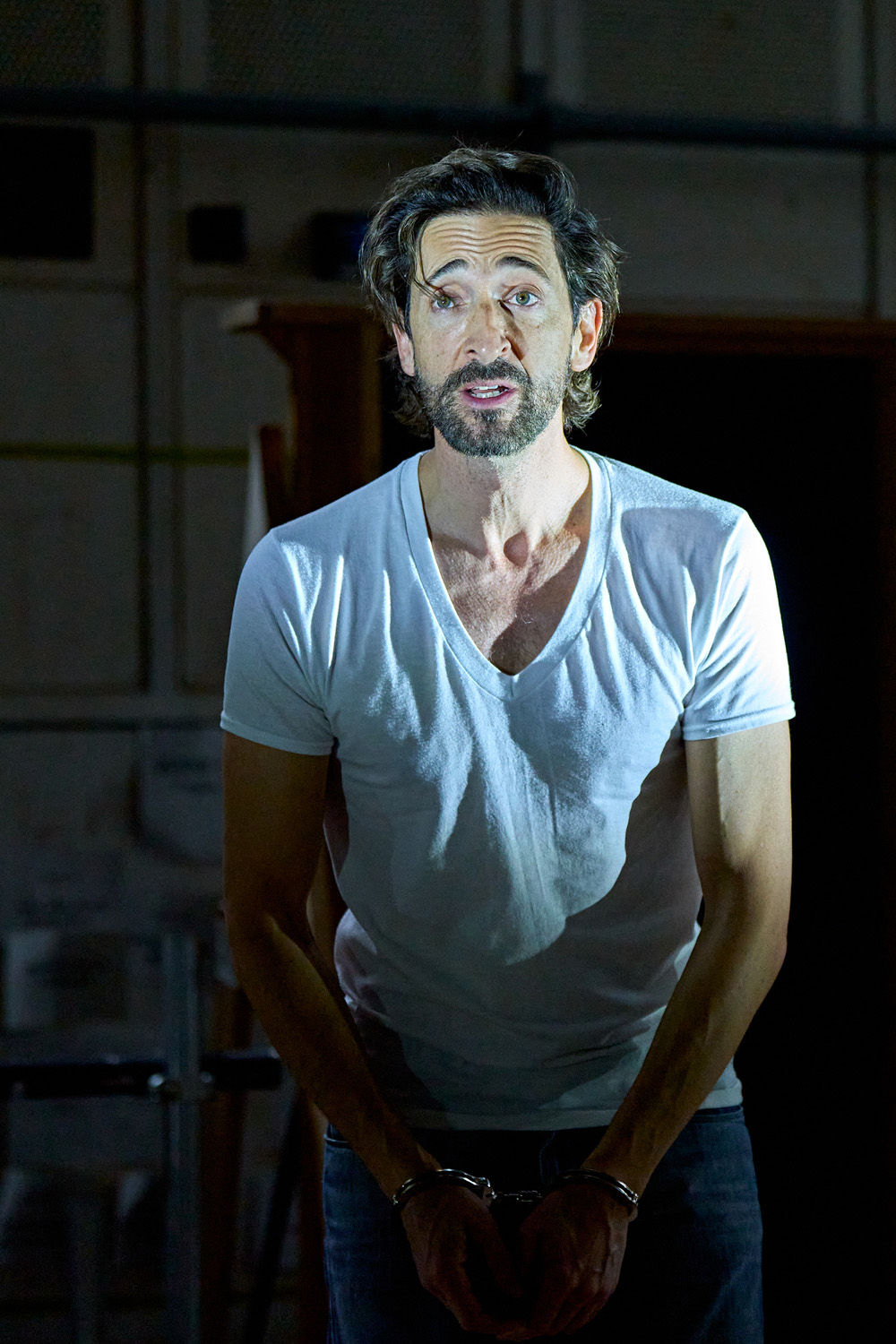 Exclusive look: Oscar winner Adrien Brody rehearses for London stage ...