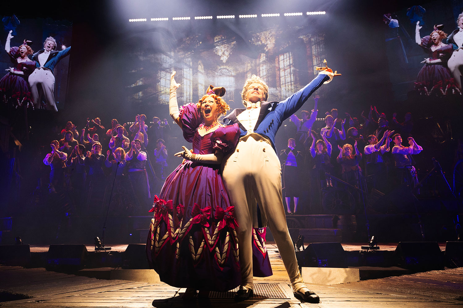 Les Misérables arena show – new photos released as tour progresses
