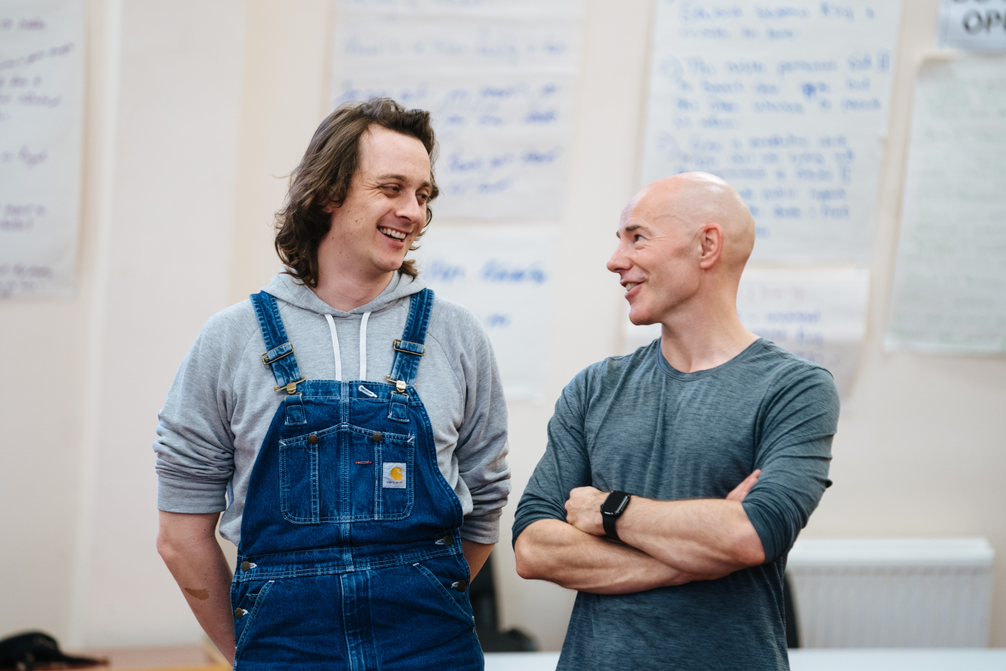 RSC releases photos of Edward II with Daniel Evans in rehearsals