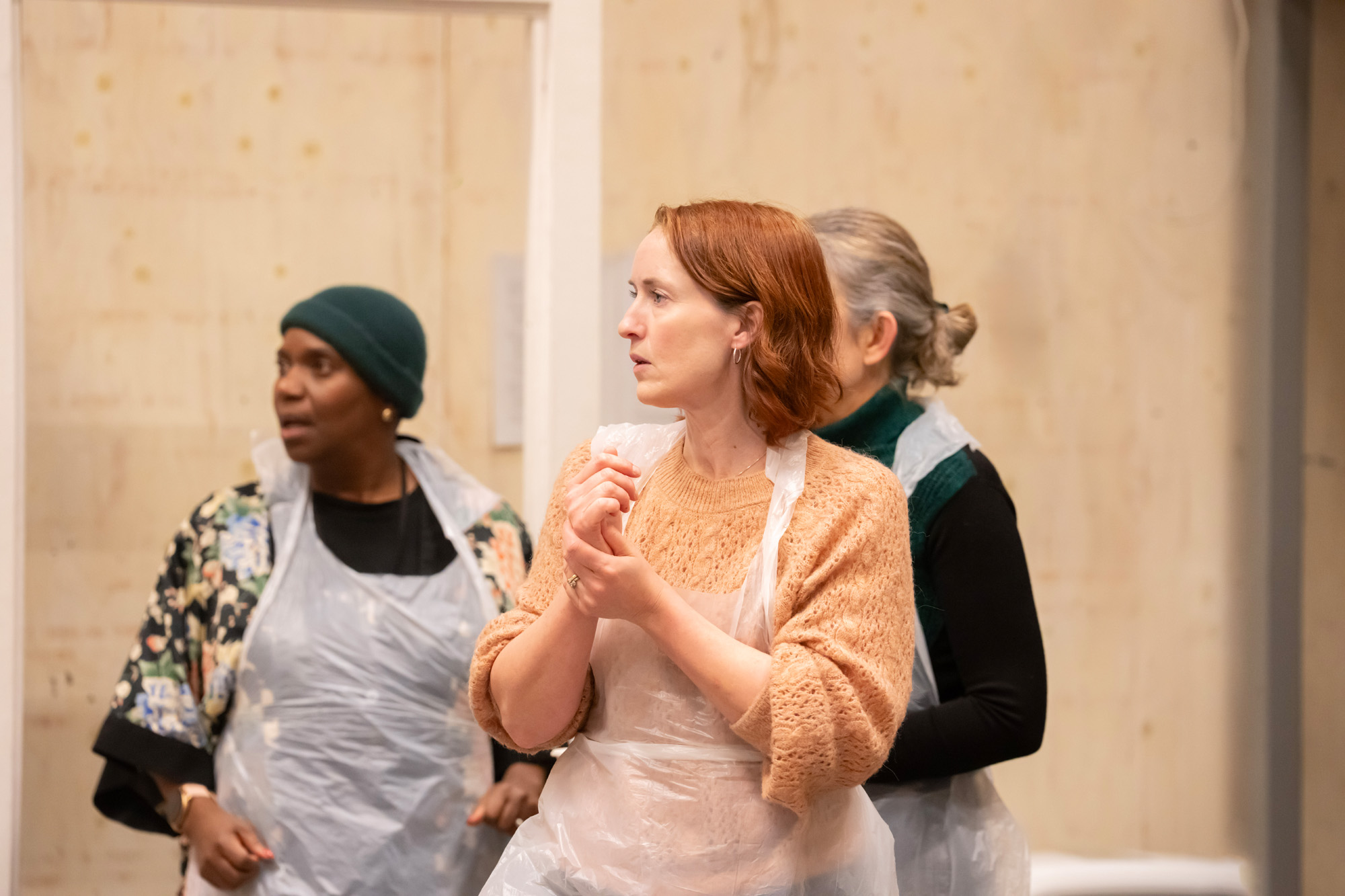 Backstroke at Donmar Warehouse – first look at rehearsals with Tamsin ...