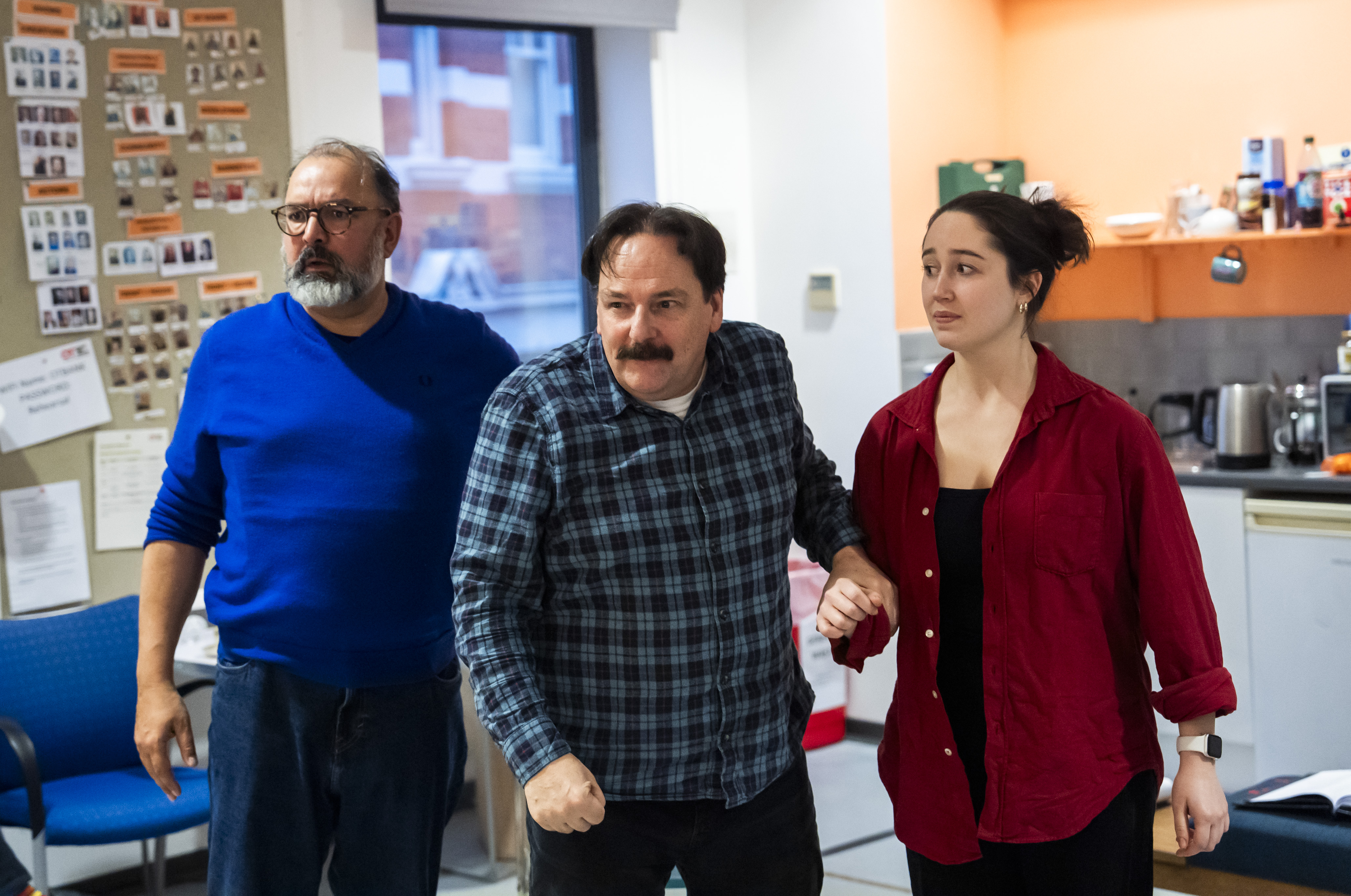 Roger Allam in Churchill in Moscow – first look at rehearsals