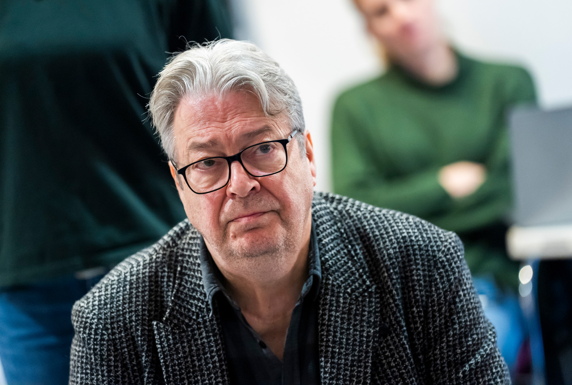 Roger Allam in Churchill in Moscow – first look at rehearsals