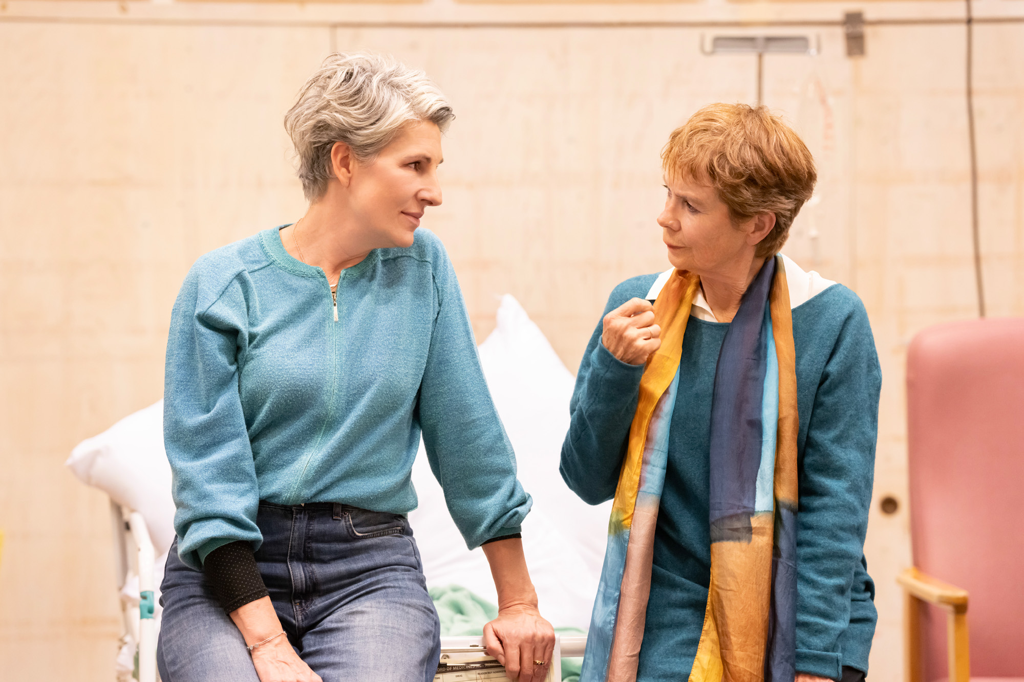 Backstroke at Donmar Warehouse – first look at rehearsals with Tamsin ...
