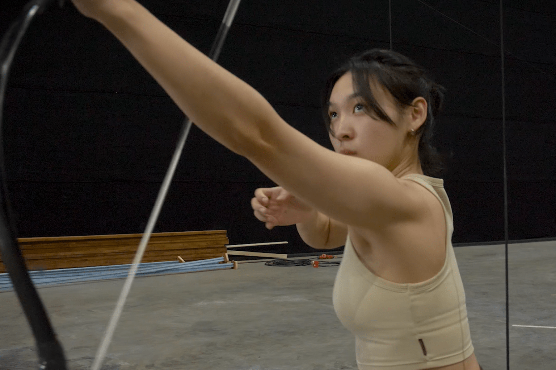 The Hunger Games stage show – watch footage from the workshop