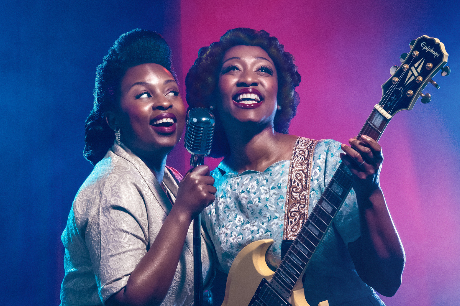Cast and creative team joining Beverley Knight in Marie and Rosetta UK ...