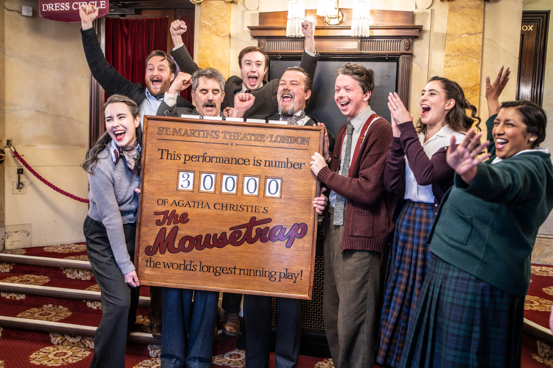 The Mousetrap celebrates Guinness World Record-breaking landmark occasion