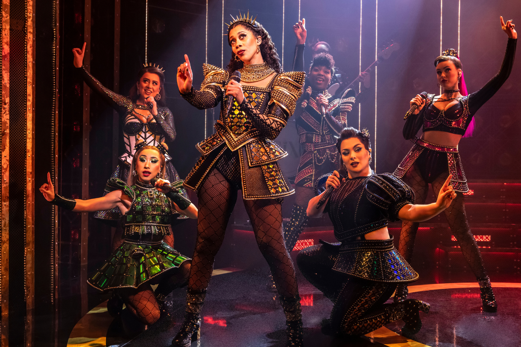 Production photos of new Six West End Queens released as the show ...