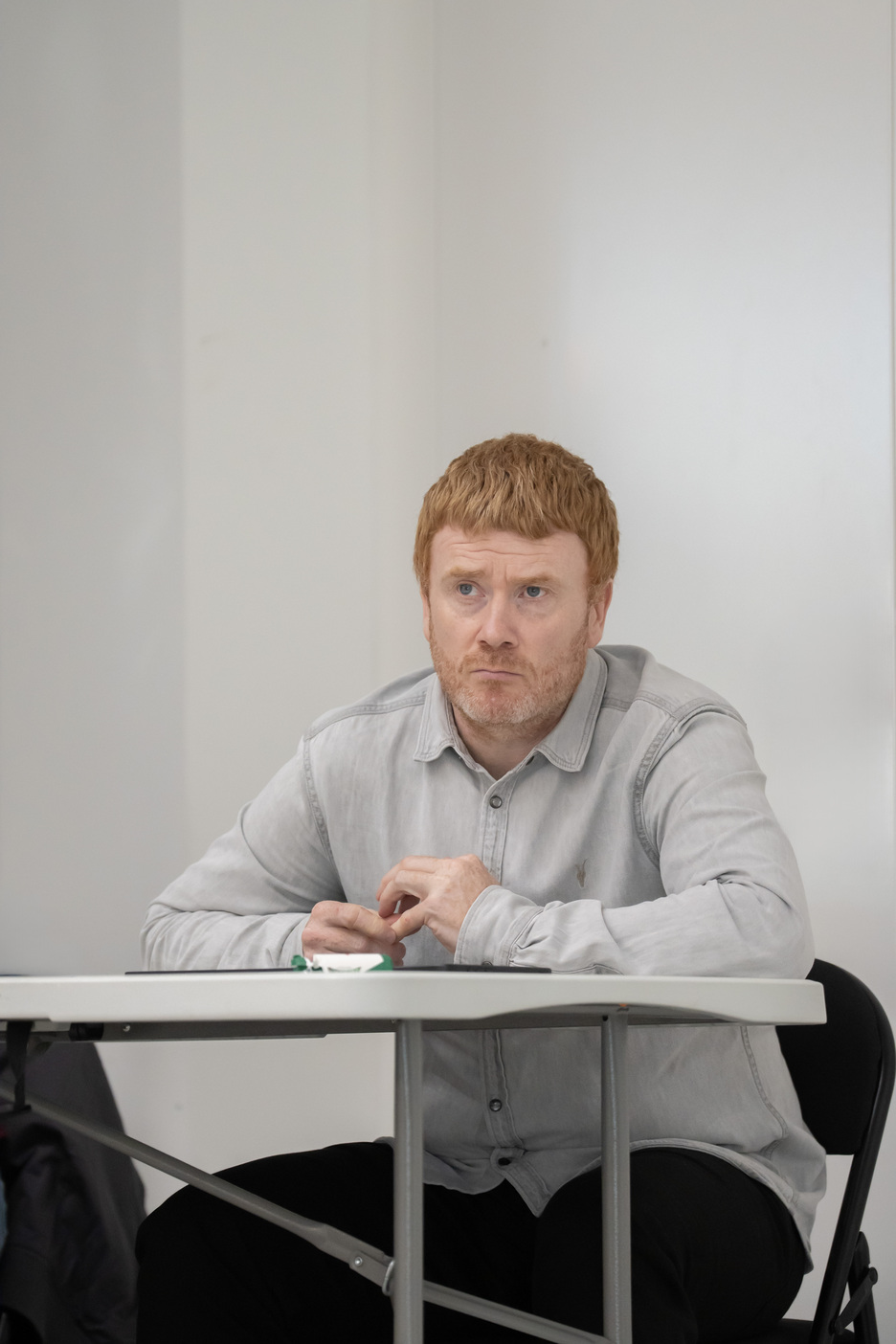 Martin Freeman and Jack Lowden in rehearsals for The Fifth Step in the ...