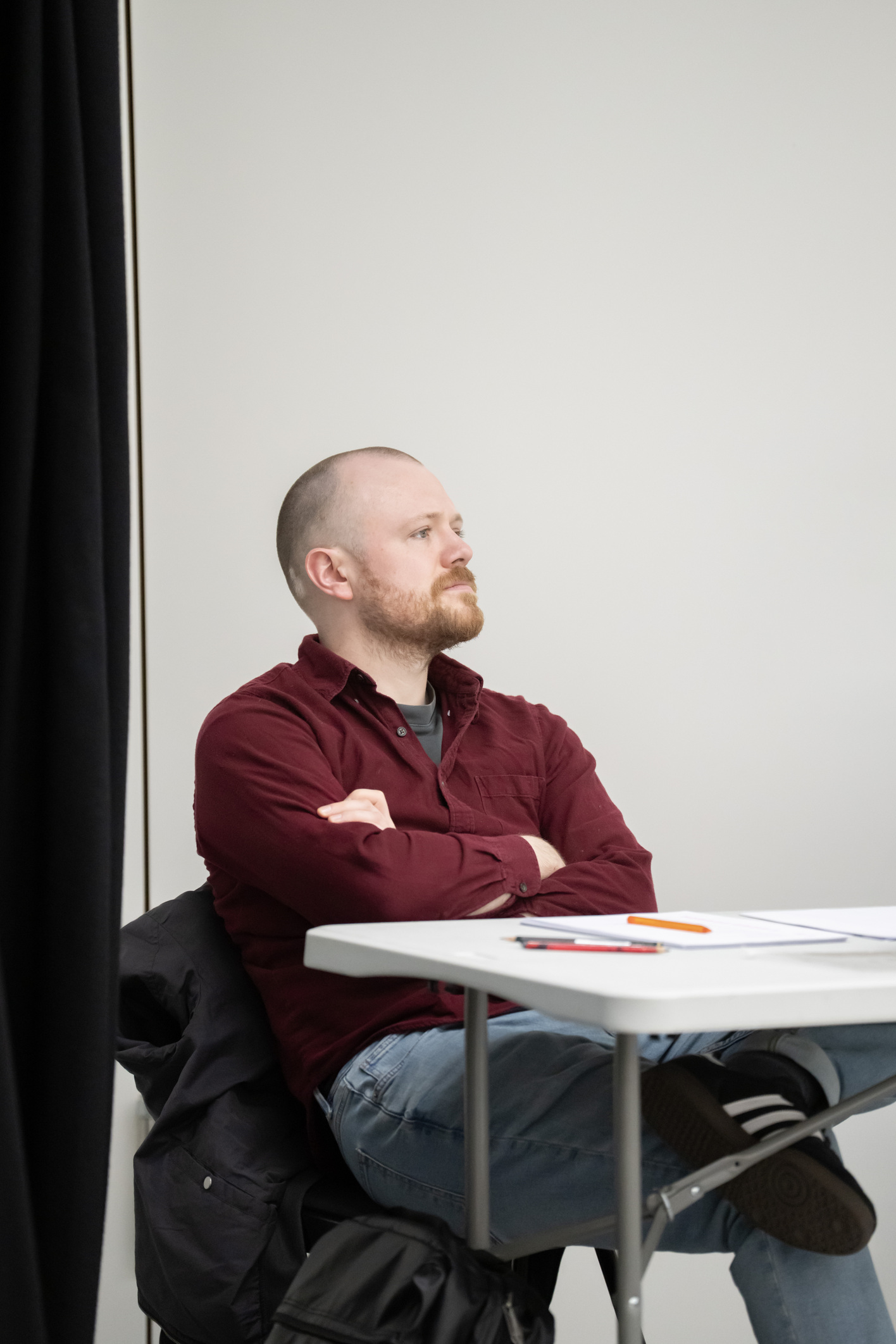 Martin Freeman and Jack Lowden in rehearsals for The Fifth Step in the ...