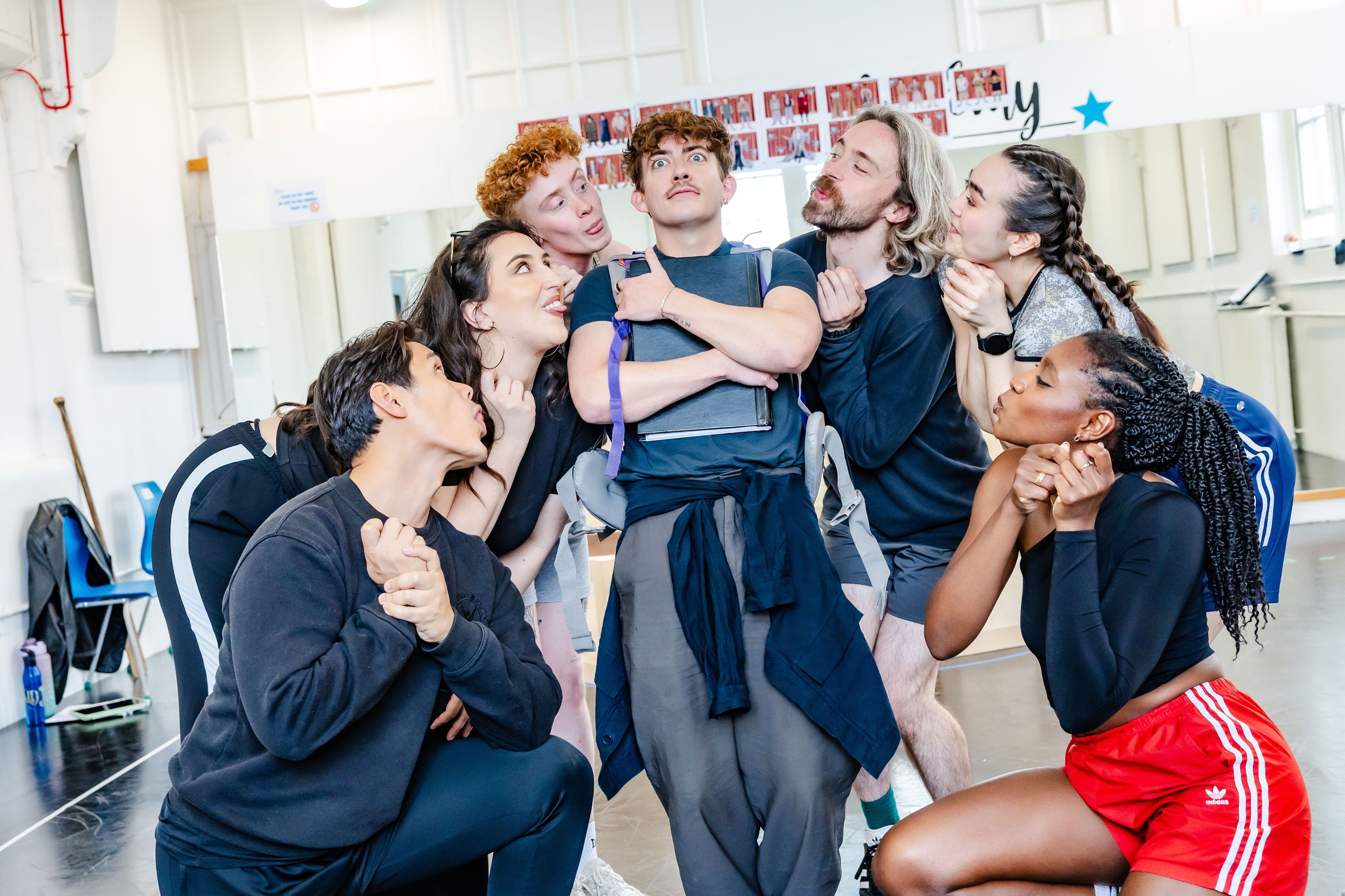 First look at Kevin McHale-led revival of Sondheim’s The Frogs in ...