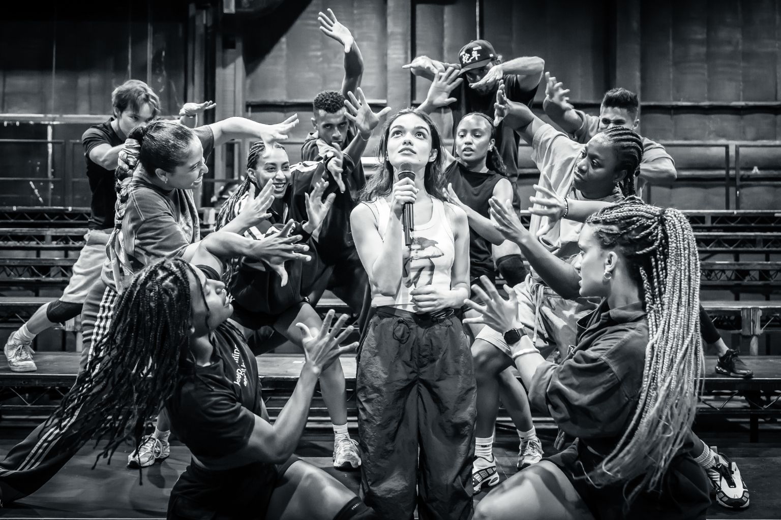 Evita revival with Rachel Zegler at the Palladium releases rehearsal photos