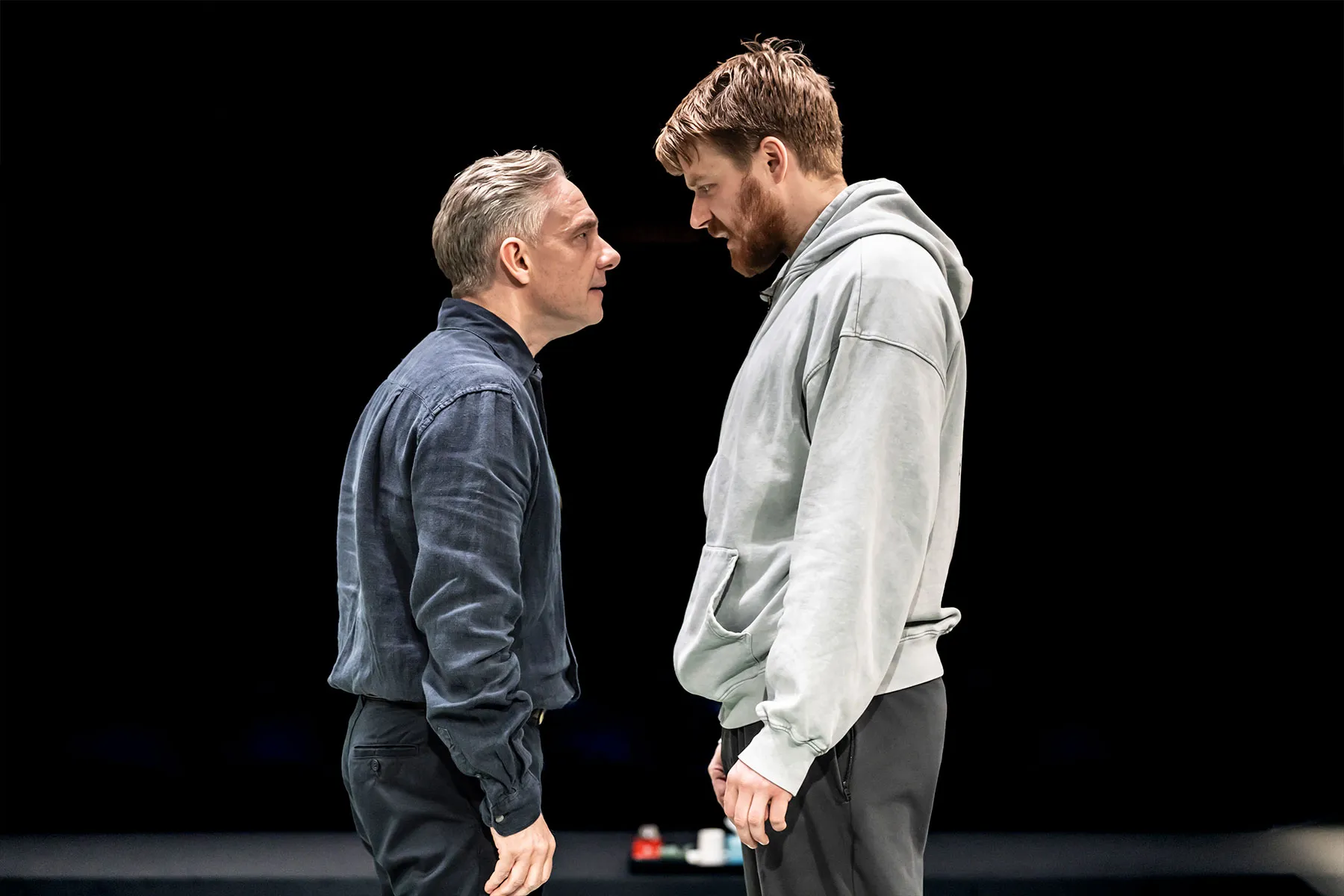 The Fifth Step with Martin Freeman and Jack Lowden in the West End – review