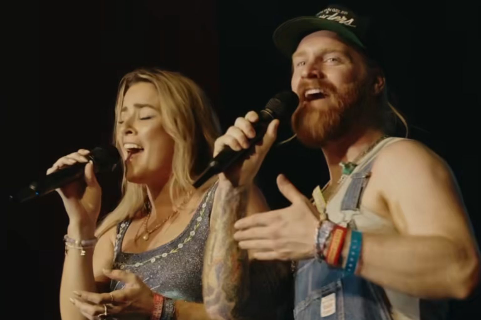 Lucie Jones and Sam Ryder duet Wicked at Glastonbury – watch now