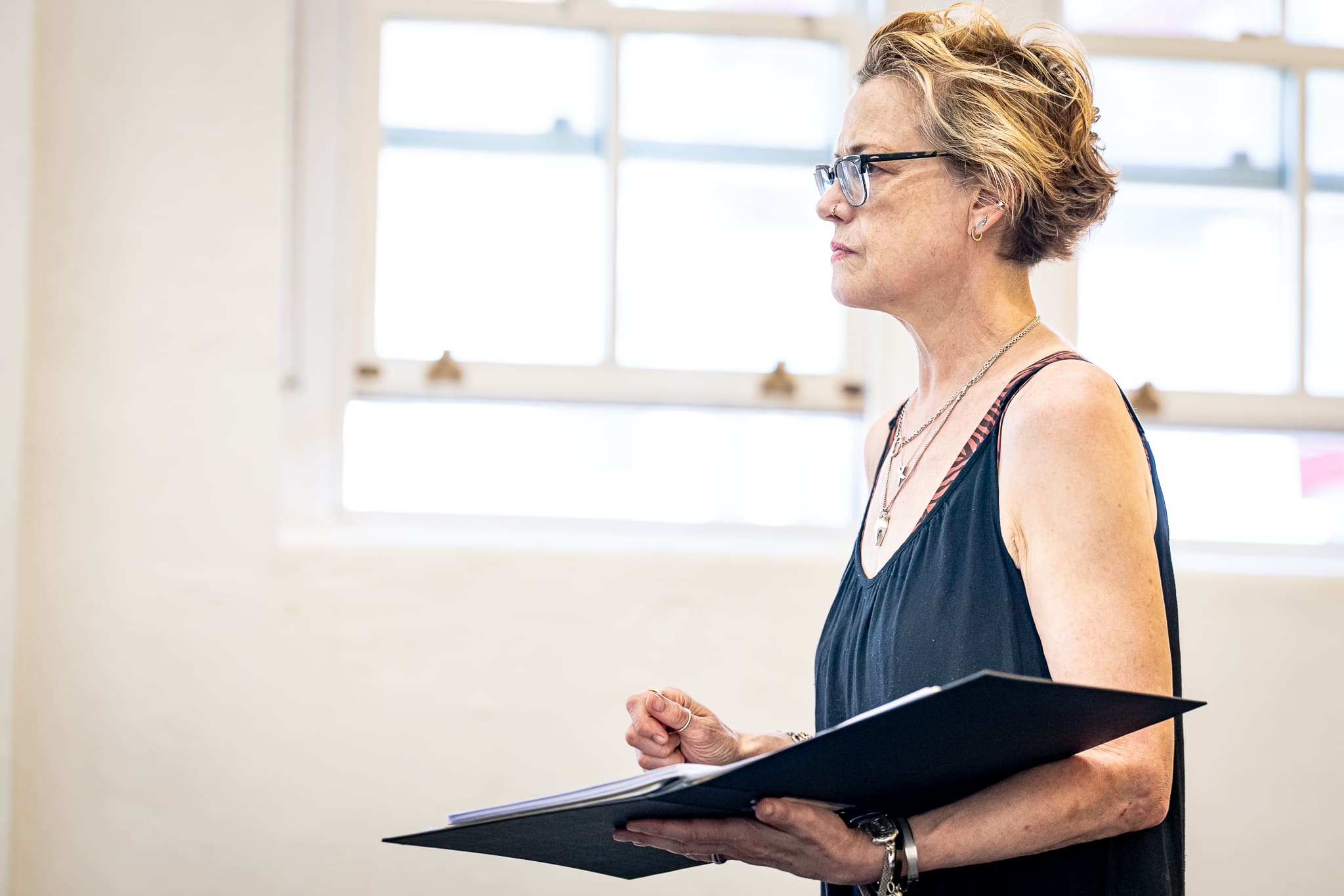 Amara Okereke and Kyle Rowe in rehearsals for new play Echo – photos ...