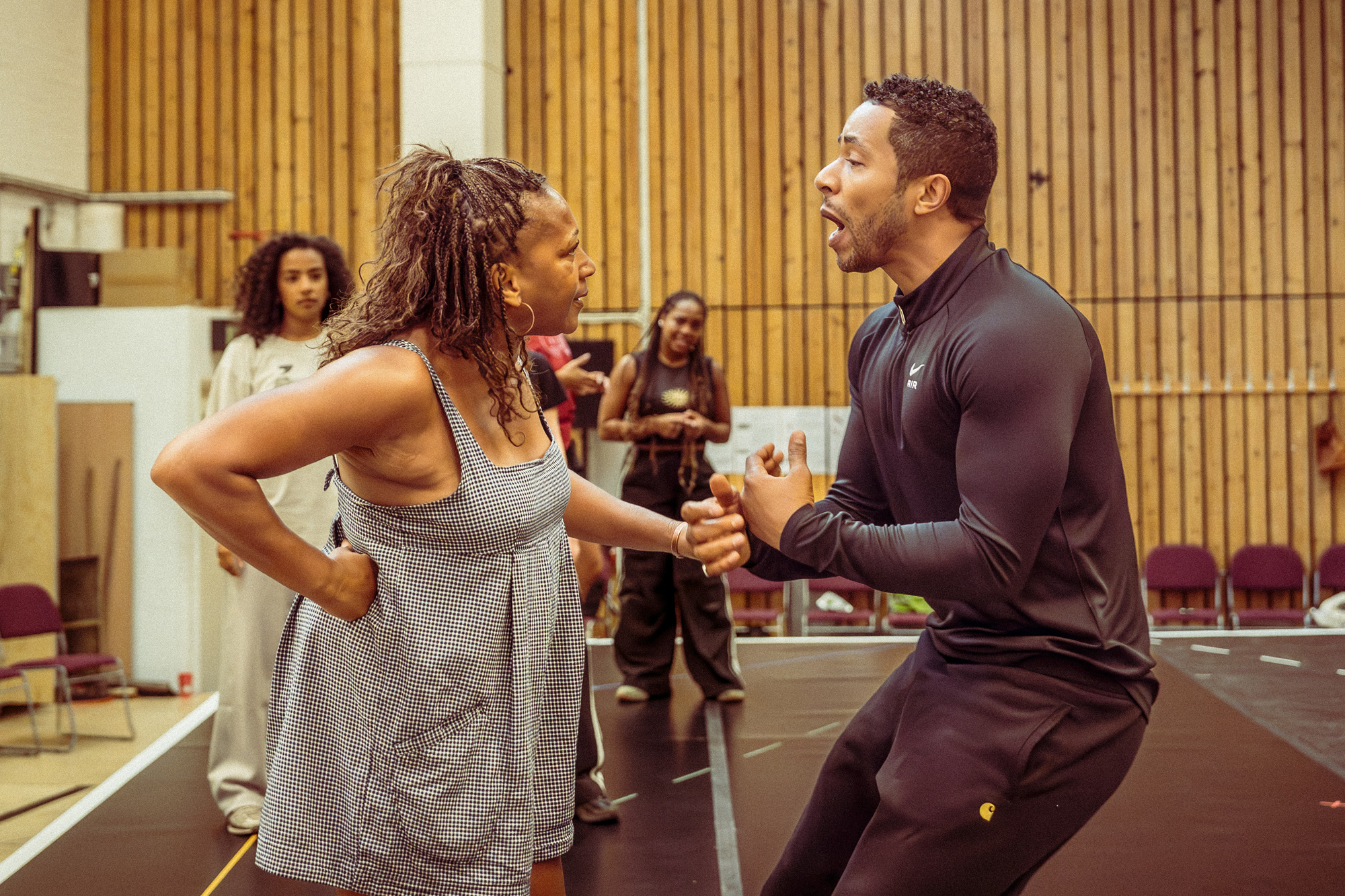 Bacchae at the National Theatre – exclusive first look at rehearsals
