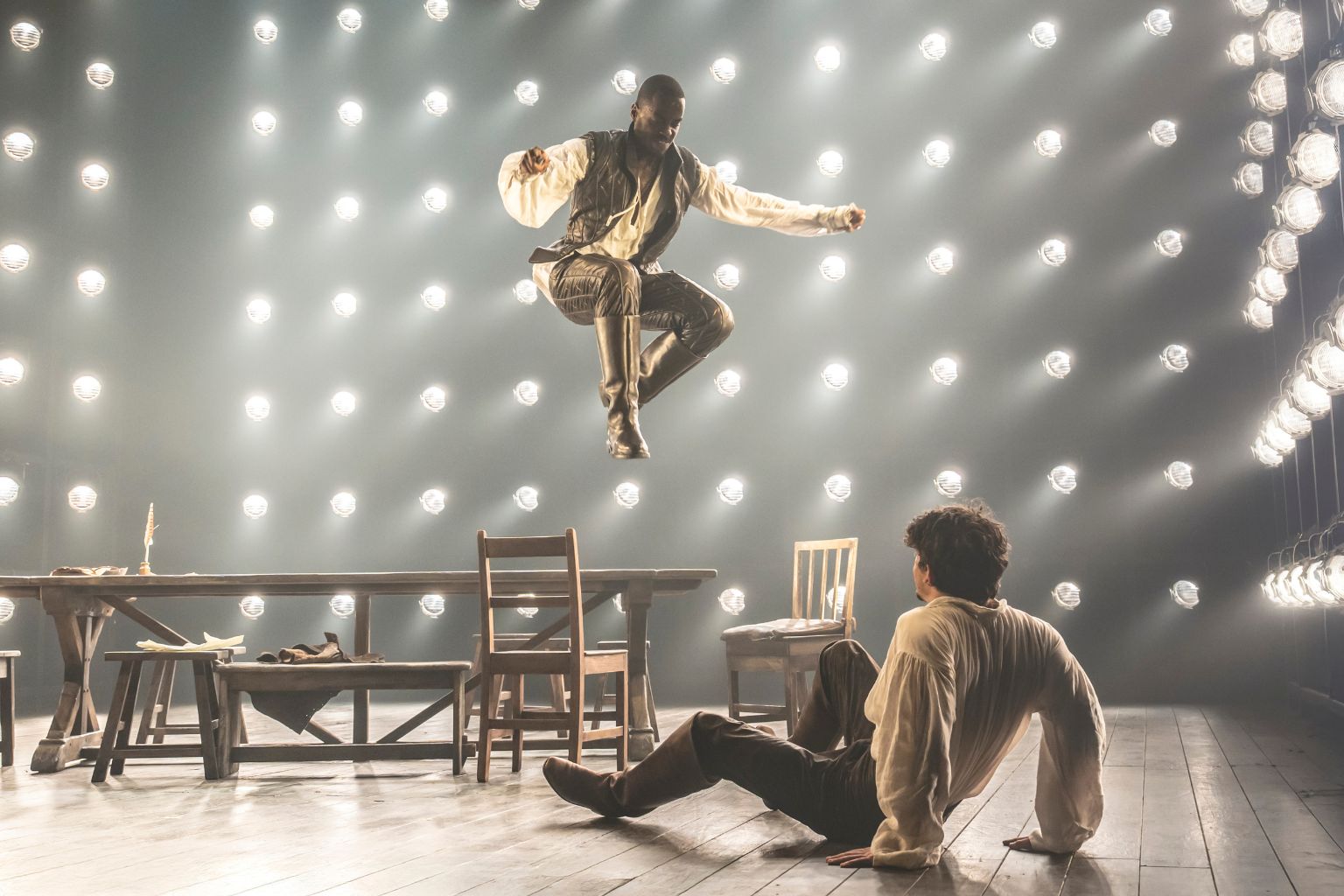 First look photos of Ncuti Gatwa and Edward Bluemel in Born With Teeth ...