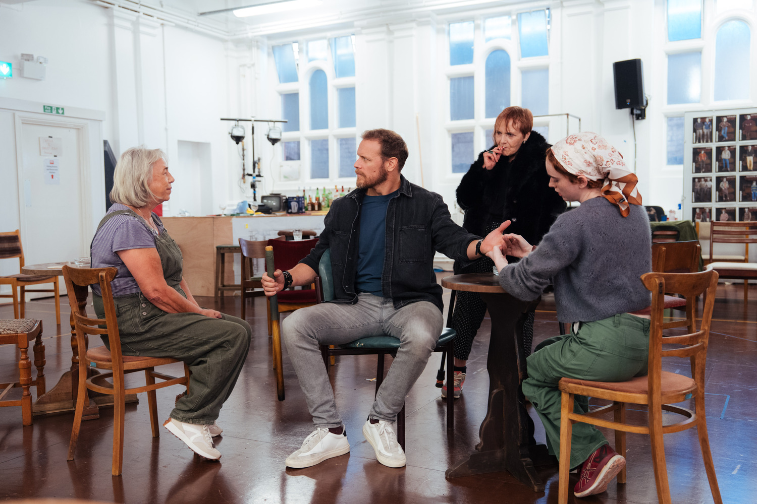 RSC’s Macbeth with Sam Heughan and Lia Williams – rehearsal photos released