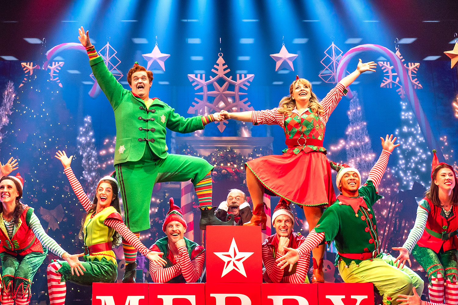 Elf with Joel Montague, Carrie Hope Fletcher and Aled Jones – first ...